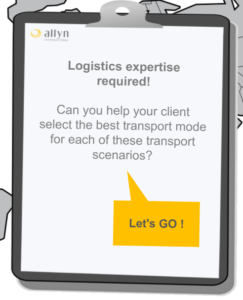 A transport game - a logistics game - Your logistics learning plan